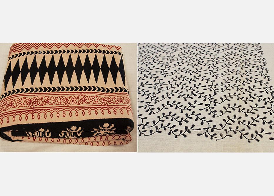 D'source Design Gallery on Block Printing on Khadi - Fabric Printing ...