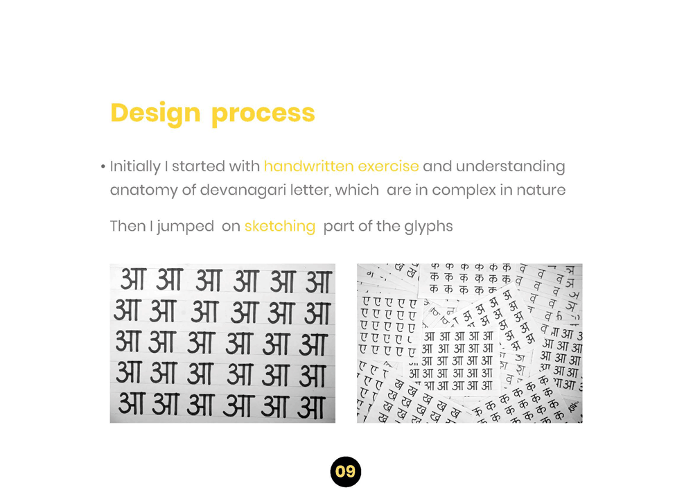 D'source Case Study - Slide Show | Designing Stencil Font in Devanagari Script | D'Source ...