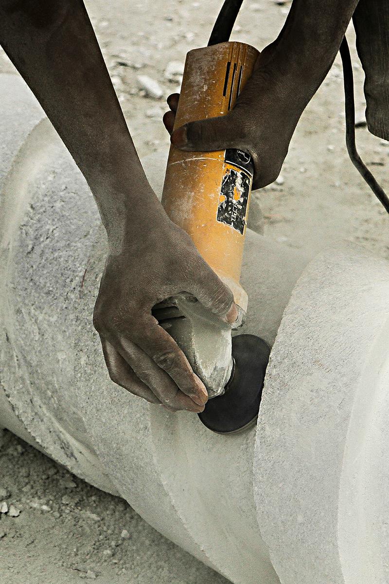 D'source Making Process | Carving of Stone Pillars | D'Source Digital ...